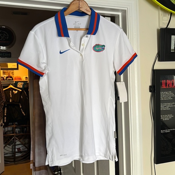 Nike | Tops | Womens University Of Florida Gators New Polo Shirt | Poshmark